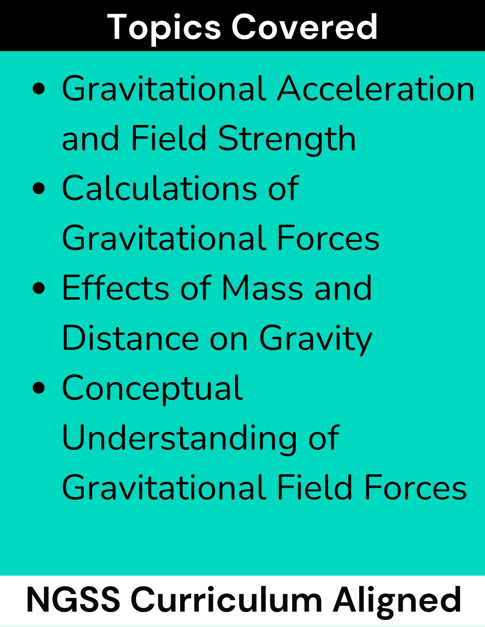 High School Physics: Orbital Motion Assignment - Grades 9-12, NGSS Ali ...