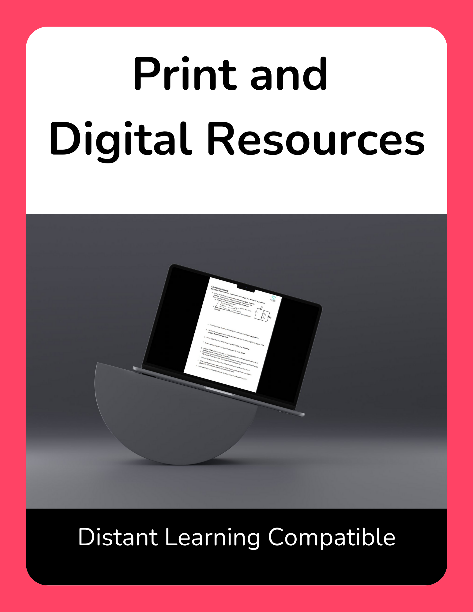 High School Physics: Combination Circuits Assignment - Grades 9-12, NG ...