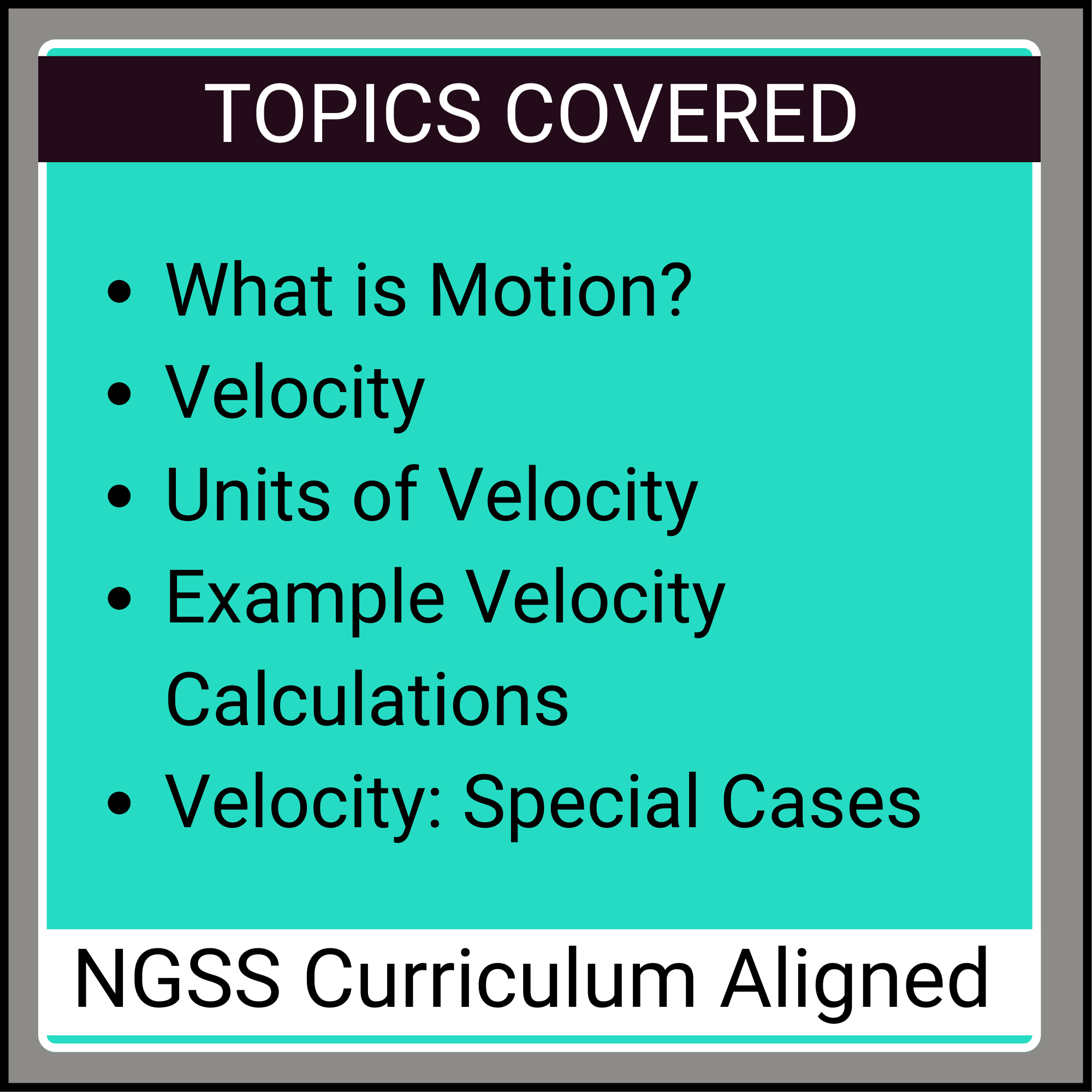High School Physics: Motion Introduction Slide Deck (Grades 9-12, NGSS ...